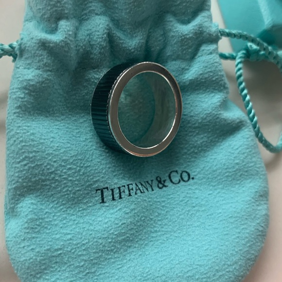 Tiffany & Co. | Jewelry | Titanium And Sterling Silver Ring | Poshmark